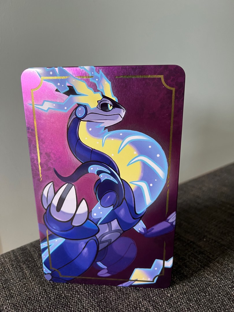 Pokemon Violet Steel Case, Video Gaming, Gaming Accessories, Cases ...