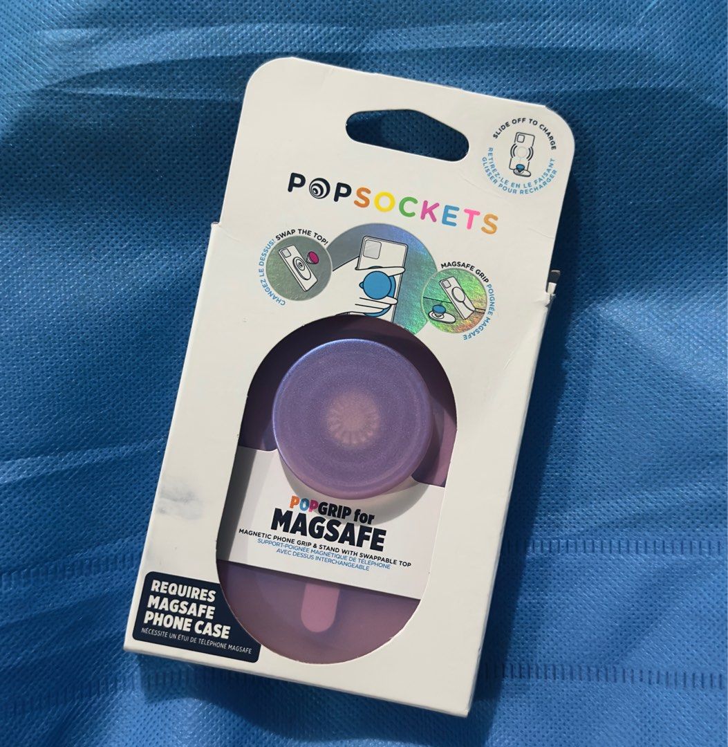 Popgrip Magsafe Opalescent Pink, Mobile Phones & Gadgets, Mobile & Gadget Accessories, Mounts ...