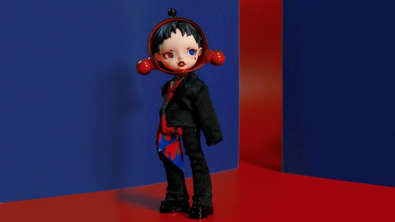[POPMART LIMITED EDITION] POPMART SKULLPANDA X MINA NINAGAWA BJD ACTION ...