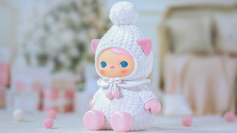 [POPMART] POPMART PUCKY WOOL BABY FIGURINE 14.7CM, Hobbies & Toys, Toys ...