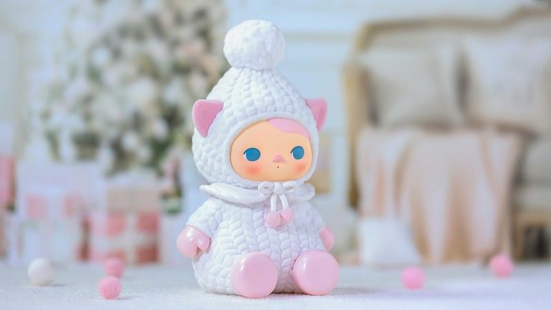 [POPMART] POPMART PUCKY WOOL BABY FIGURINE 14.7CM, Hobbies & Toys, Toys ...