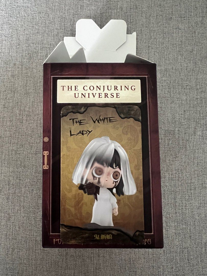 Popmart The Conjuring Universe: The White Lady, Hobbies & Toys, Toys ...