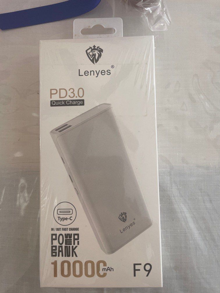 Power Bank 10000mAh Lenyes Power Bank, Mobile Phones & Gadgets, Mobile ...
