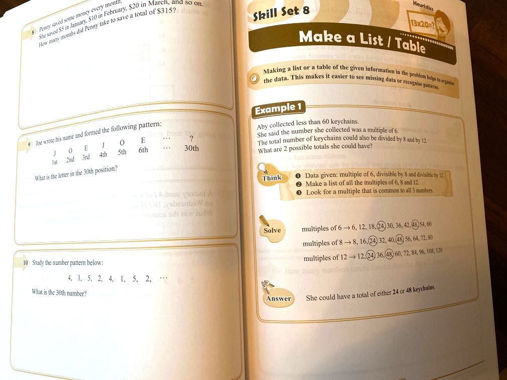 Primary 4 Conquer Maths Thinking and Heuristics, Hobbies & Toys, Books ...