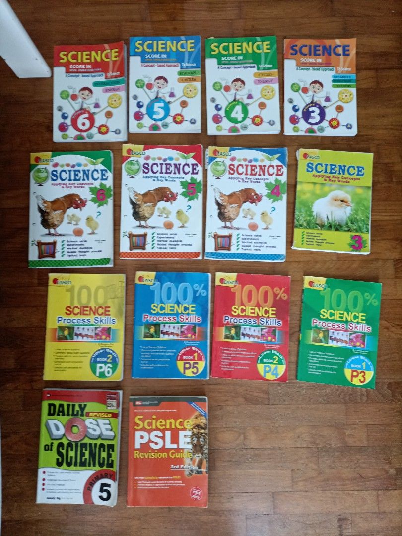 Primary school Science assessment book P3/P4/P5/P6/PSLE, Hobbies & Toys ...