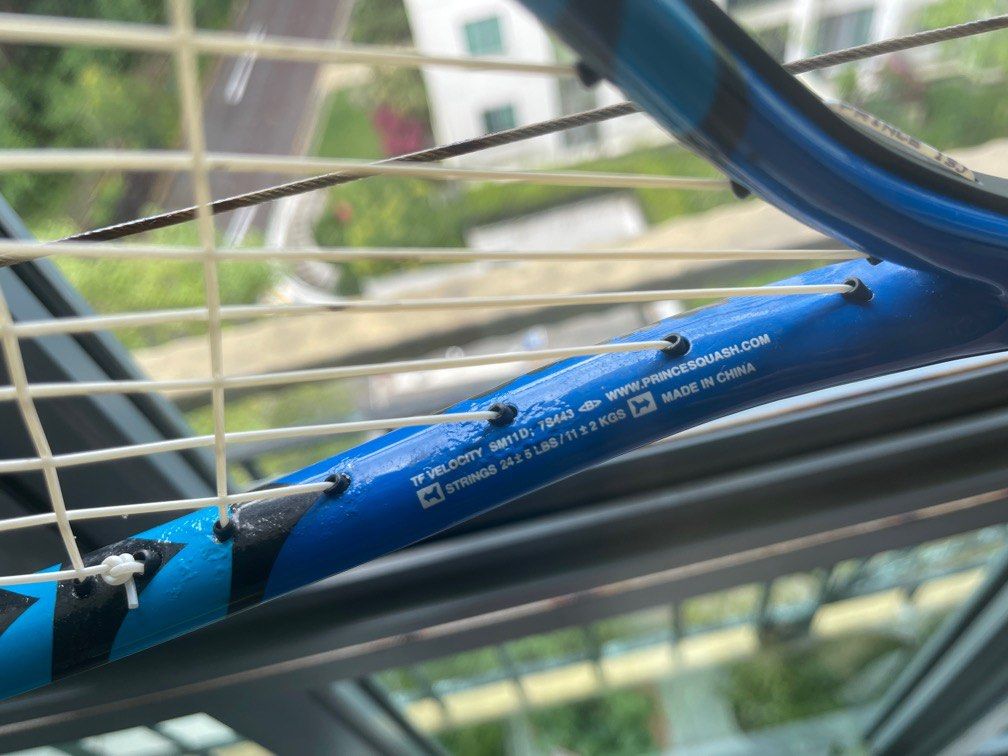 Prince squash racket - TF velocity, Sports Equipment, Sports & Games ...