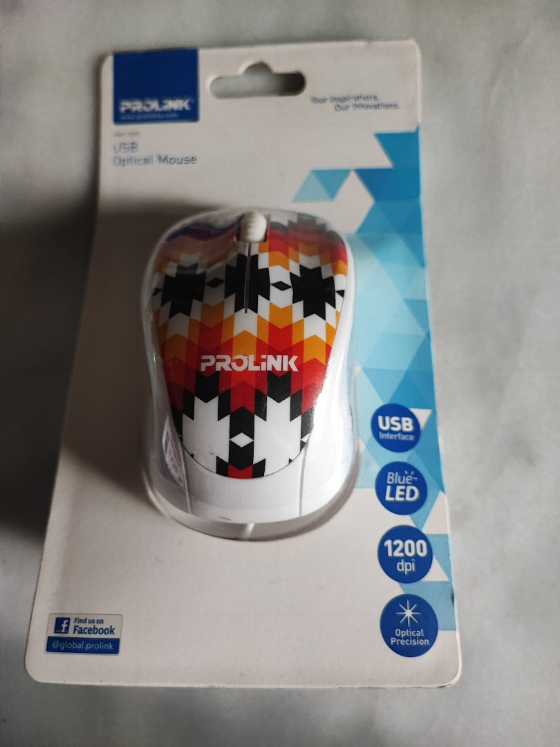 Prolink USB Optical Mouse Cabled Mouse Artist Collection PMC1005 CHEAP ...