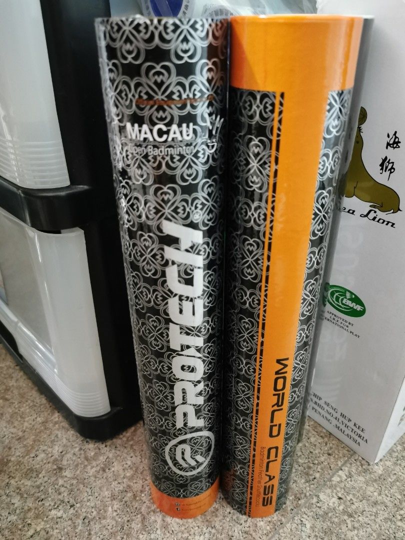 Protech World Class Badminton Racket Shuttlecock, Sports Equipment ...