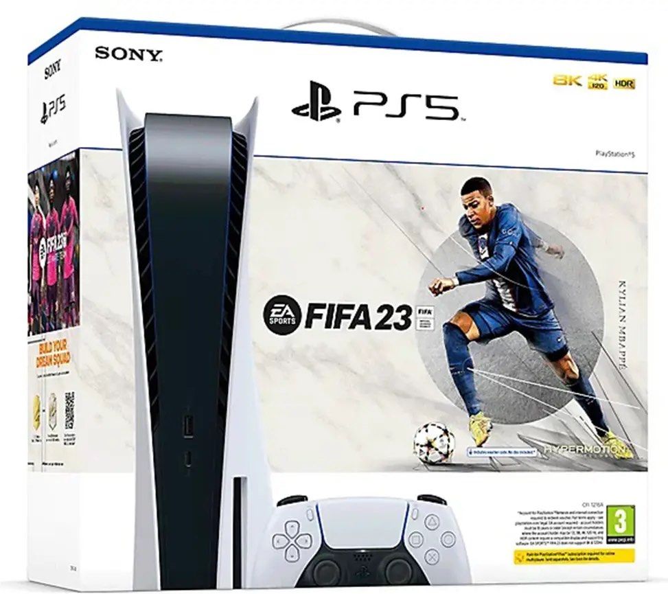 PS5 Disc Version Fifa 23 bundle, Video Gaming, Video Game Consoles ...