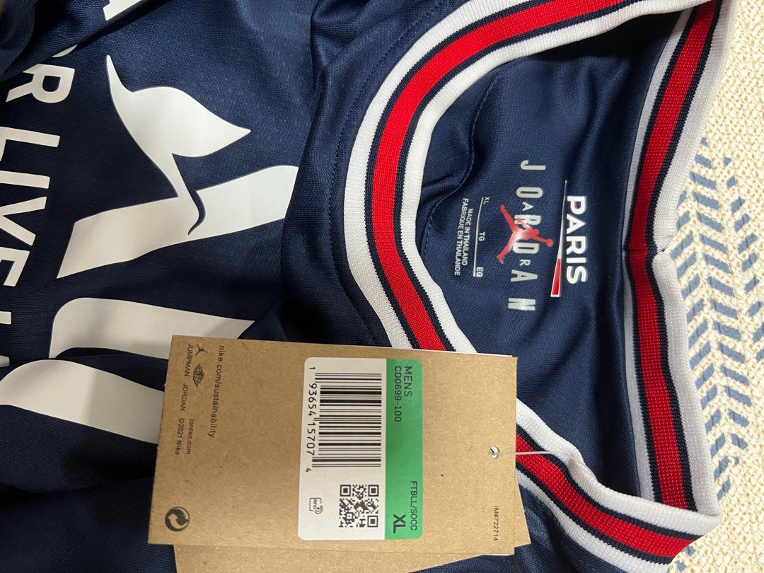 PSG x Jordan Messi, Men's Fashion, Tops & Sets, Tshirts & Polo Shirts ...