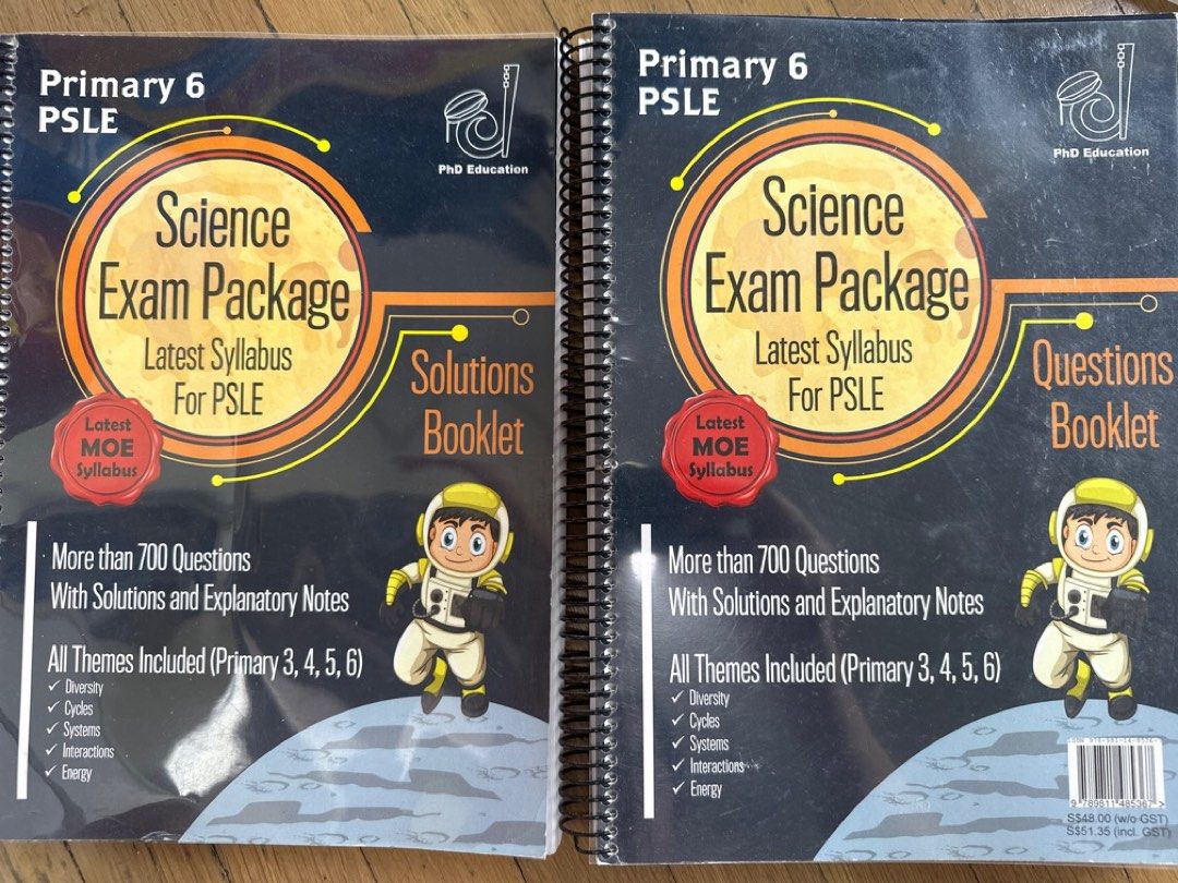 PSLE science exam package, Hobbies & Toys, Books & Magazines ...