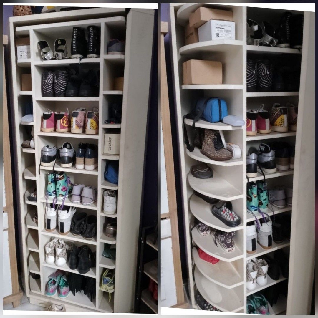 Rak Sepatu/tas keren, Perabotan Rumah di Carousell