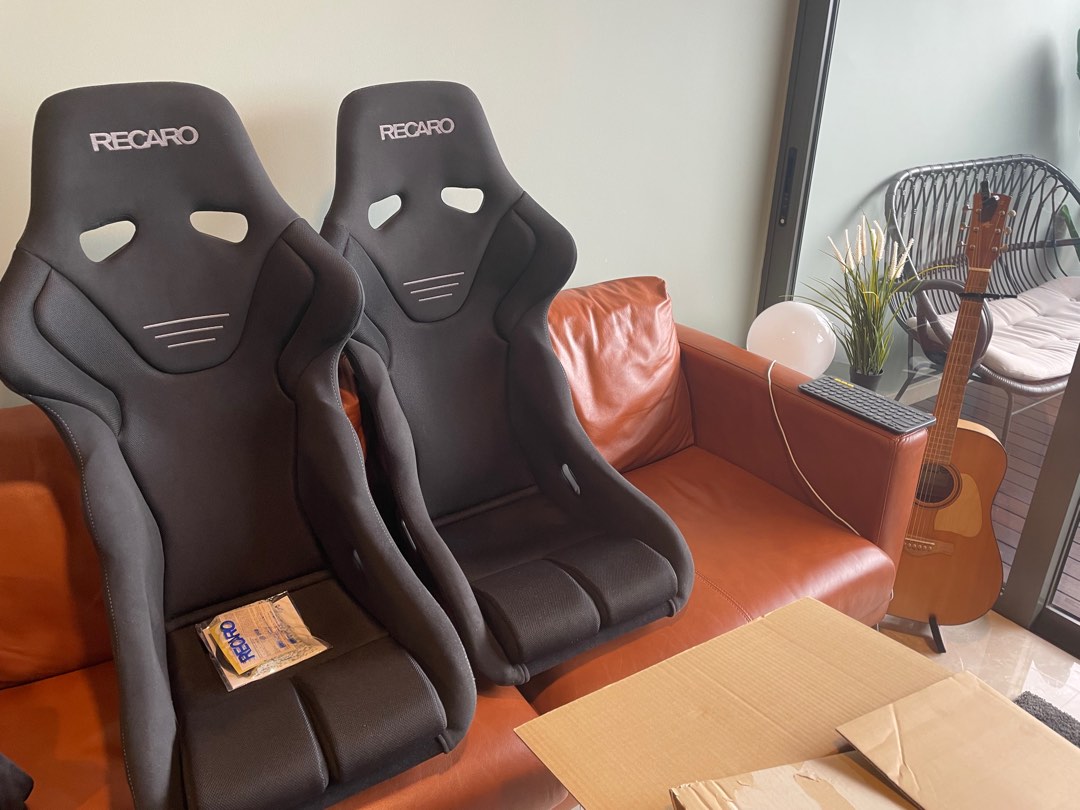 FD2R - Type R - 2x Recaro RSG Car Seat + 2x Recaro Seat Rails , Car ...