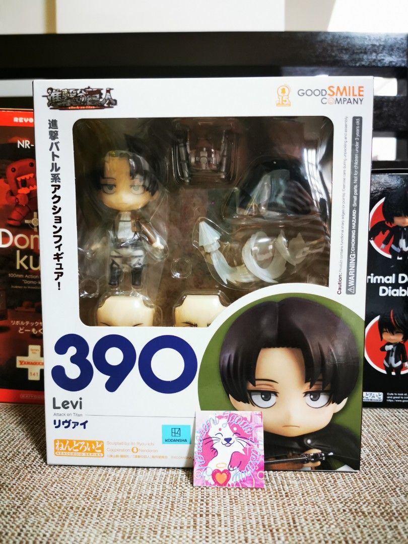 Revoltech Domo-kun Nendoroids Ren & Darthwooser Levi Rimuru Demon Lord ...