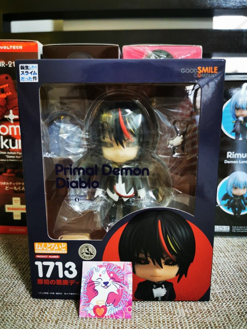 Revoltech Domo-kun Nendoroids Ren & Darthwooser Levi Rimuru Demon Lord ...