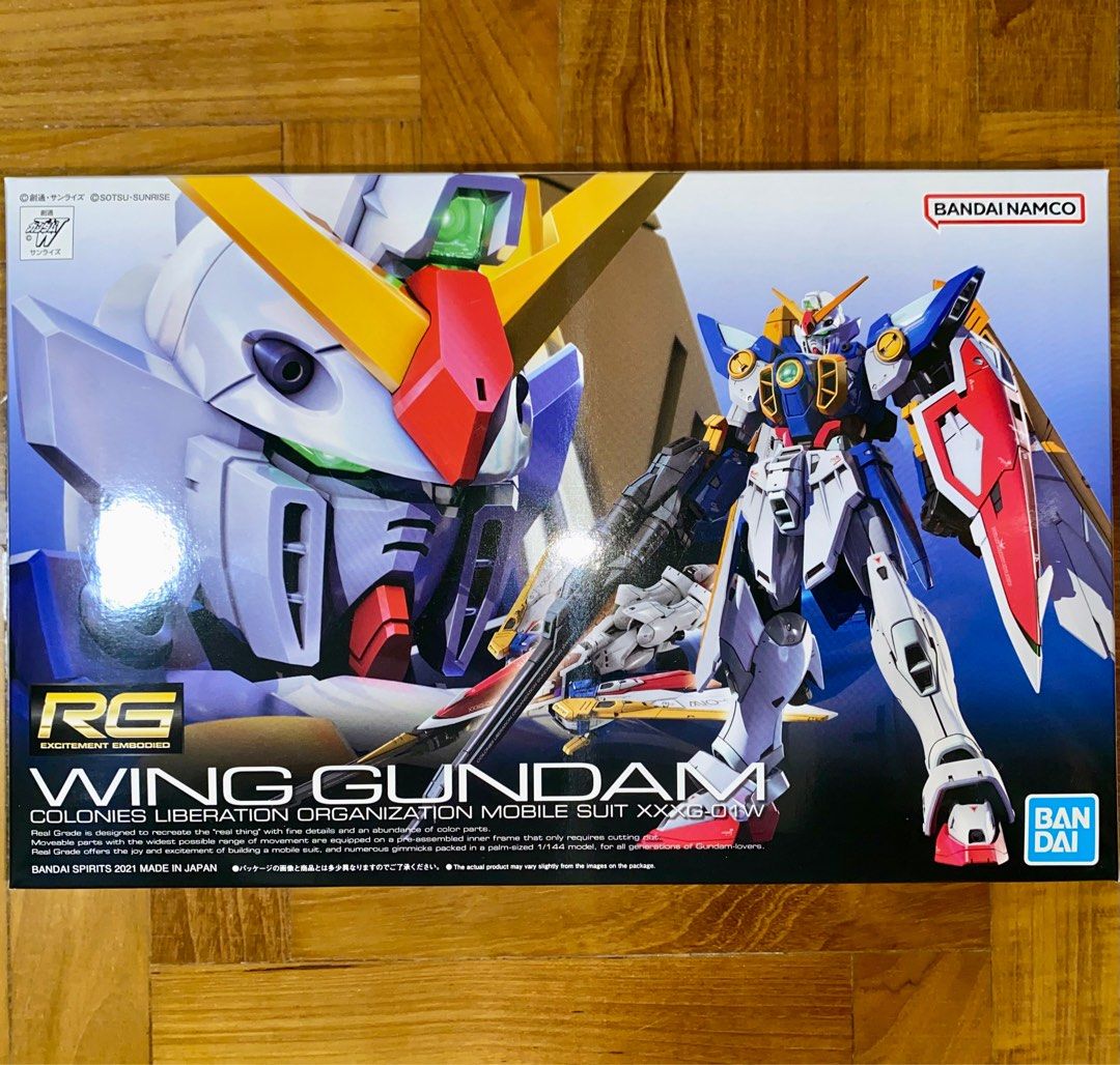 RG Wing Gundam TV Ver. Gunpla, Hobbies & Toys, Toys & Games on Carousell