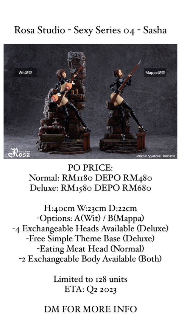 Rosa Studio - Sexy Series 04 - Sasha, Hobbies & Toys, Toys & Games on ...