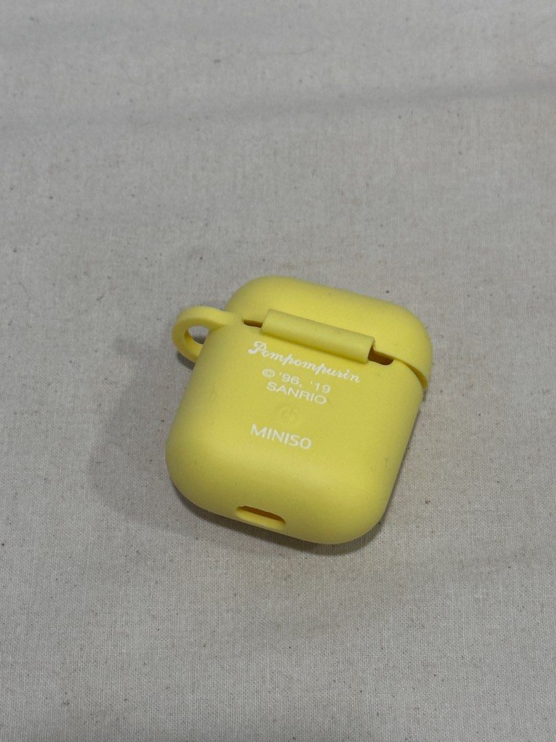Sanrio Pompompurin Miniso Airpod case, Mobile Phones & Gadgets, Mobile ...