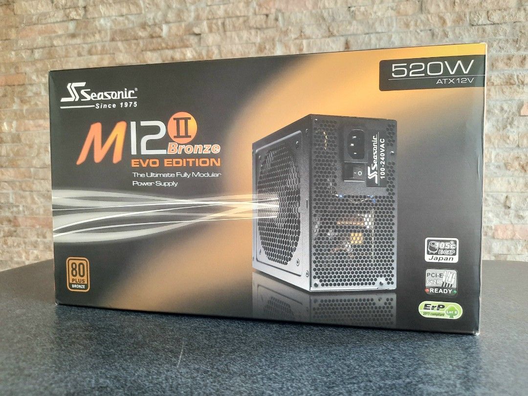 PSU | Seasonic M12II EVO 520 Bronze 520W, Computers & Tech, Parts ...