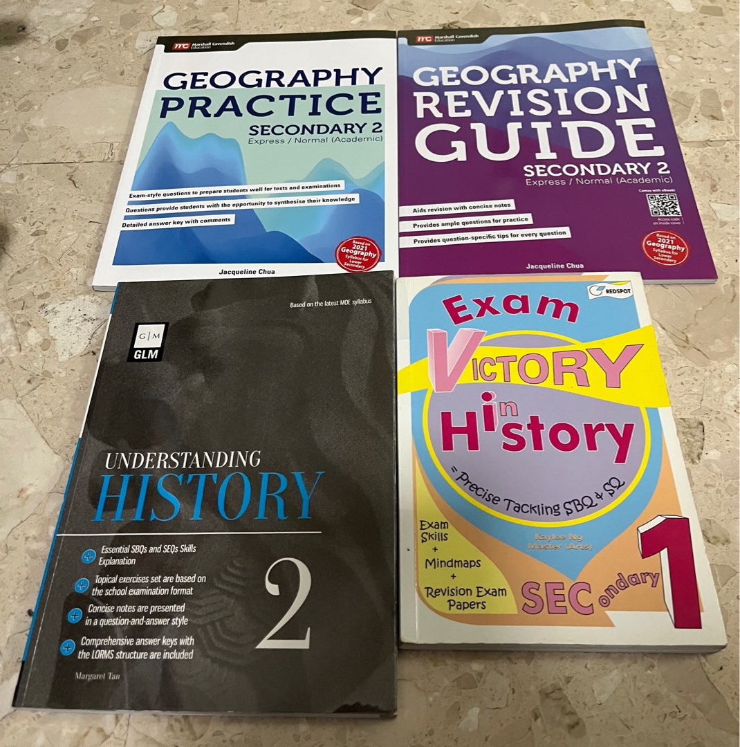 Sec 1 , 2 History, Hobbies & Toys, Books & Magazines, Assessment Books ...