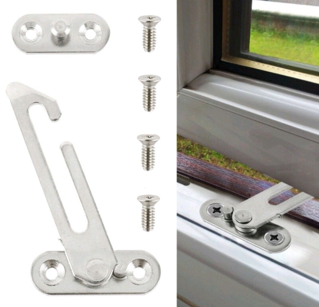 Security Window Restrictor Child Baby Safety Locks Catch UPVC Door ...