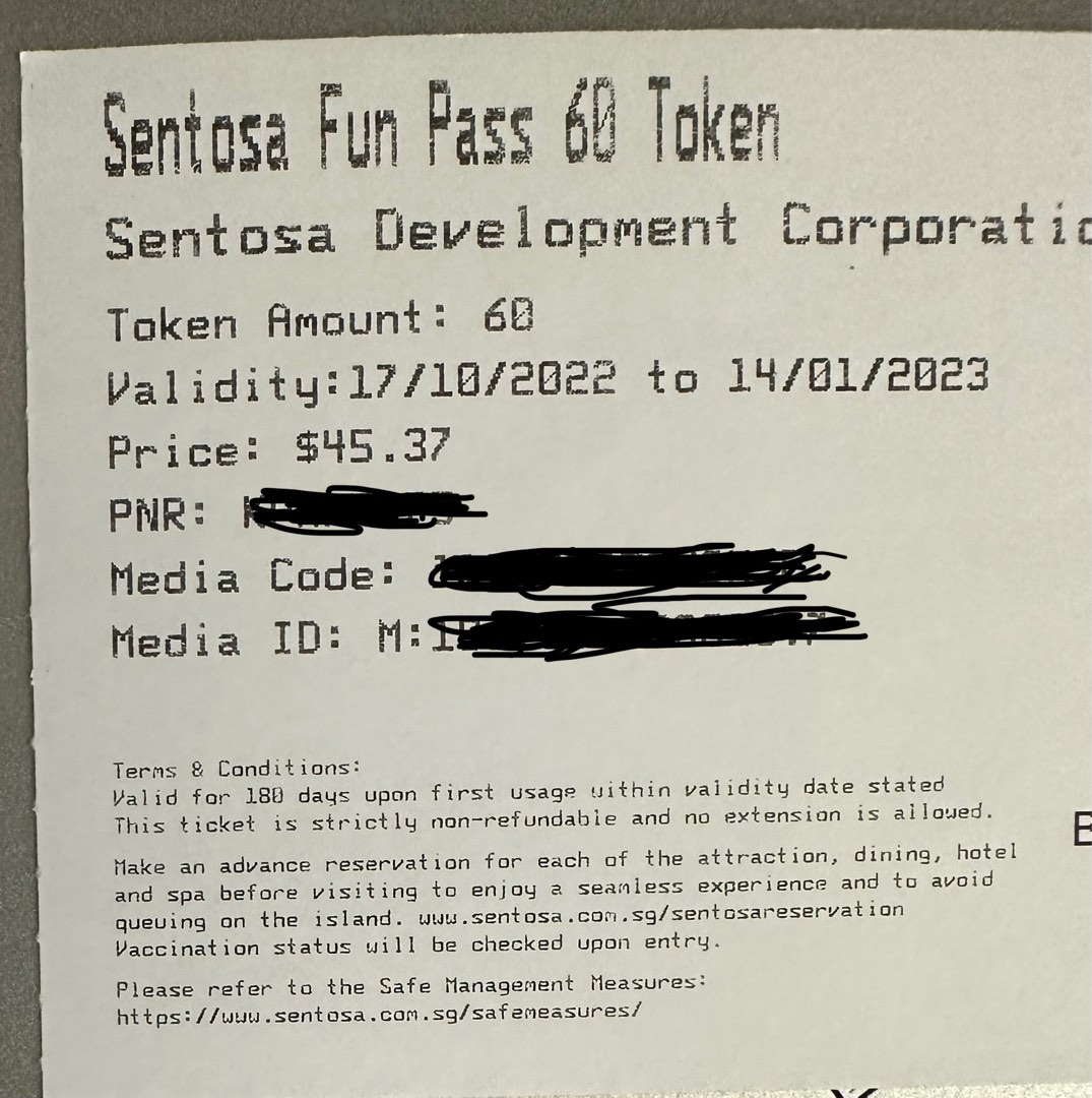 Sentosa Fun Pass, Tickets & Vouchers, Vouchers on Carousell
