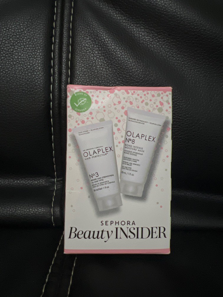 Sephora birthday set olaplex no.3, no.8, Beauty & Personal Care, Hair ...