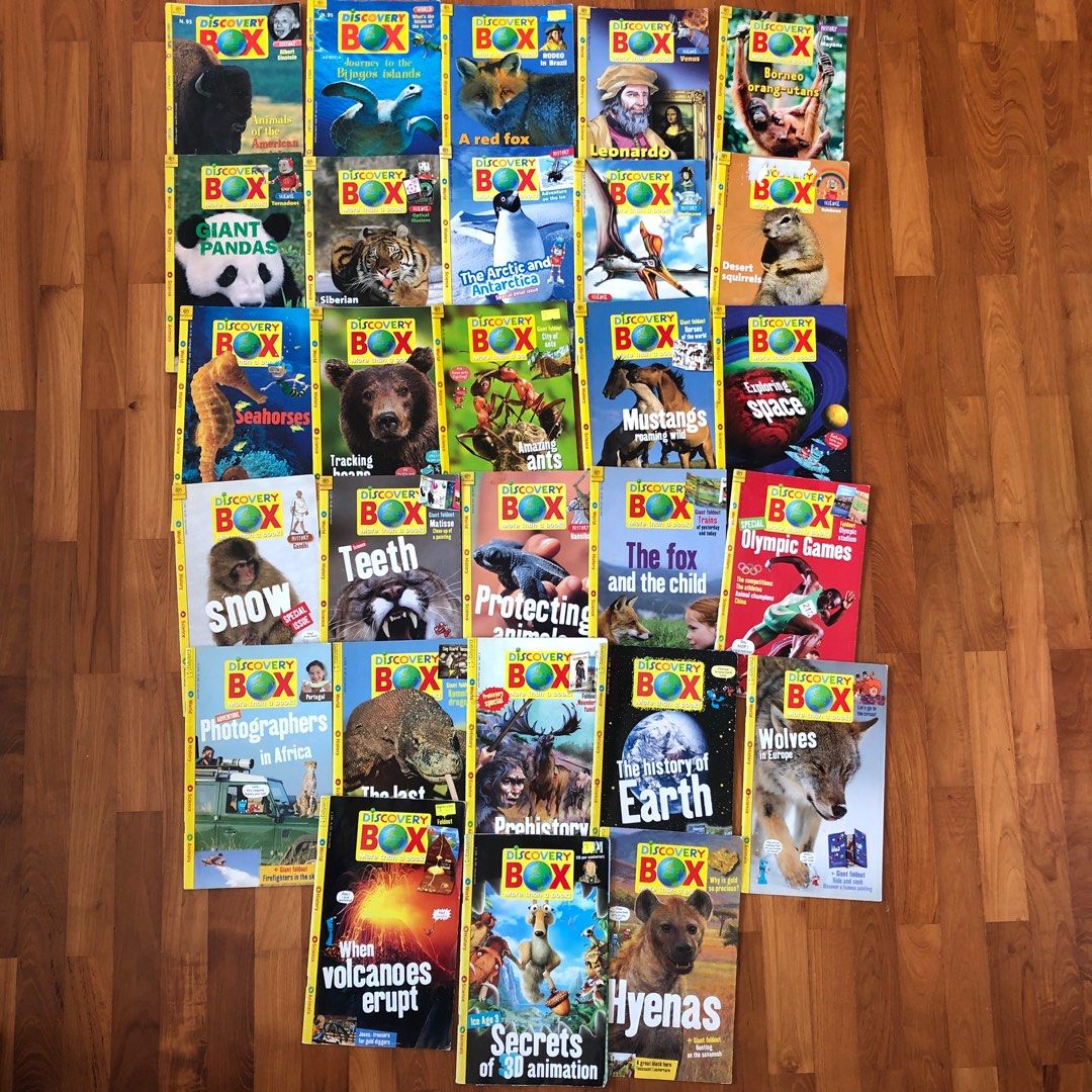 Set of 28 Discovery Box science magazines suitable for primary school ...
