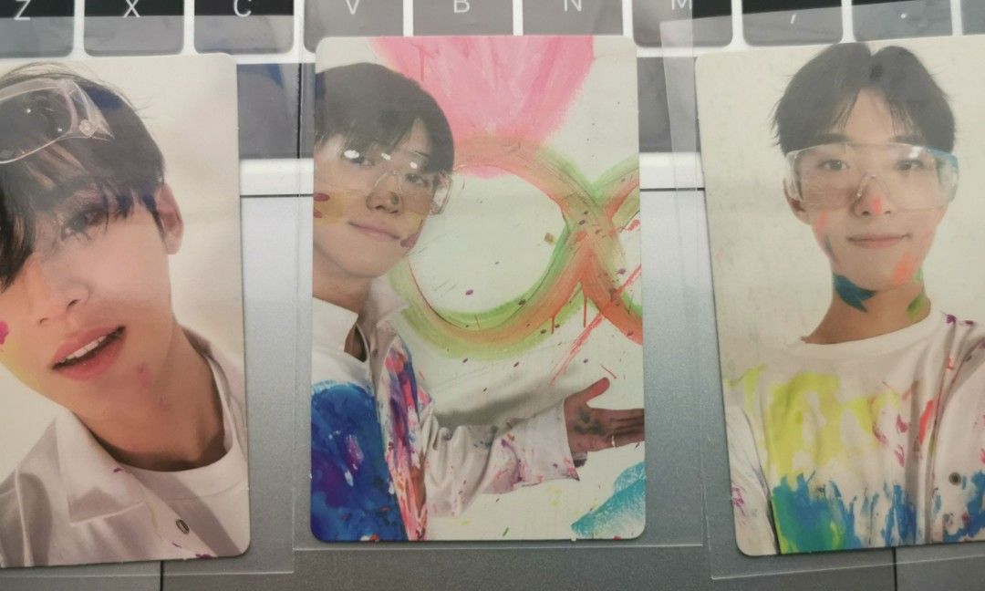 seventeen face the sun fts photo card carat ver carver mingyu the8 dk ...