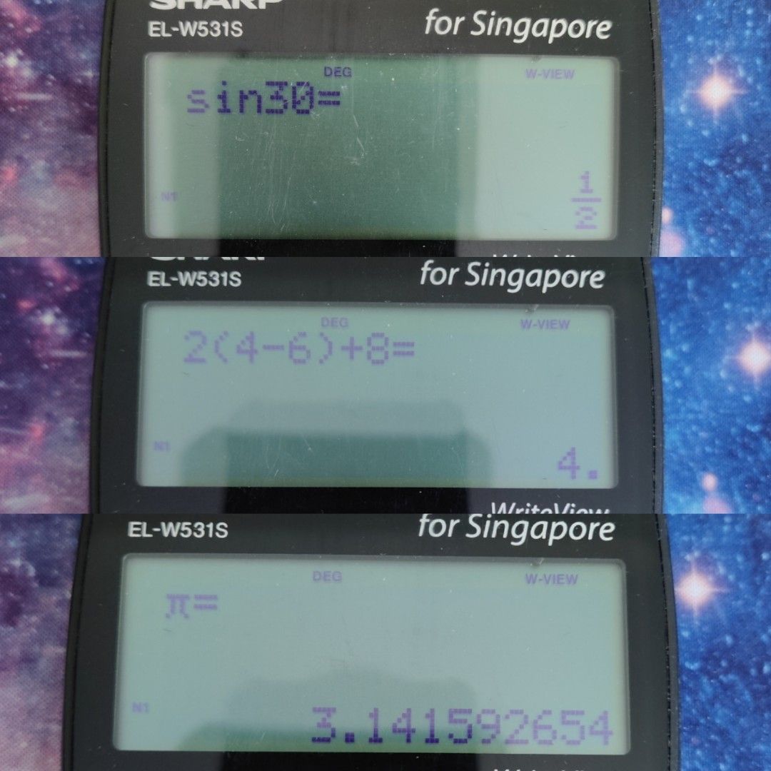 SHARP EL-W531S Scientific Calculator, Computers & Tech, Office ...