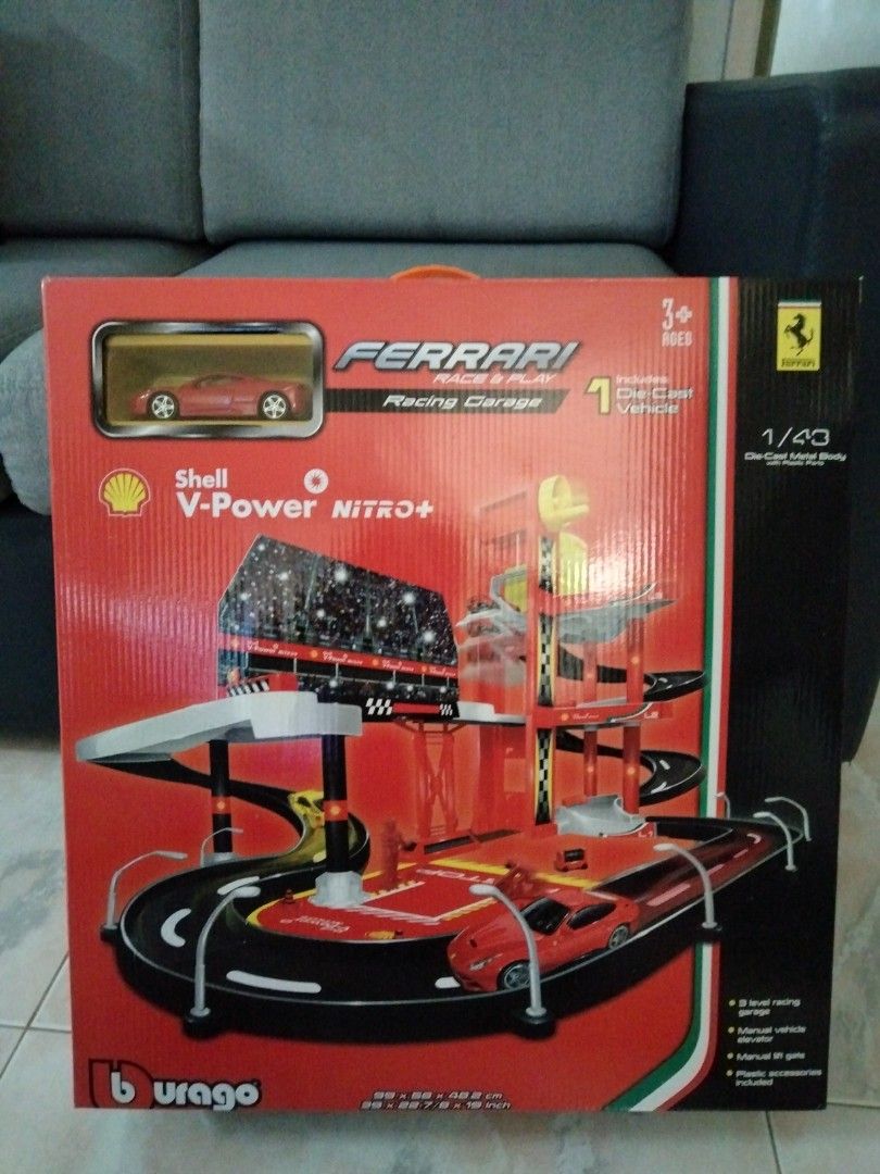 Shell V-Power Race & Play Racing Garage, Hobbies & Toys, Memorabilia ...
