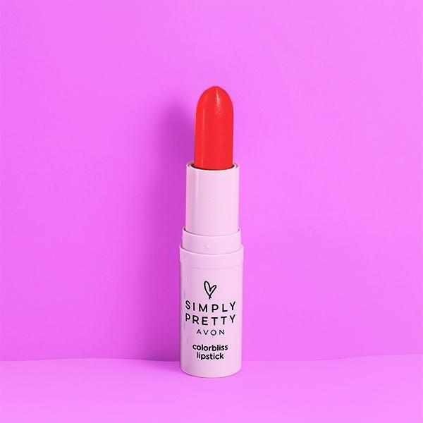 AVON Simply Pretty Colorbliss Lipstick (Fresh Melon), Beauty & Personal ...