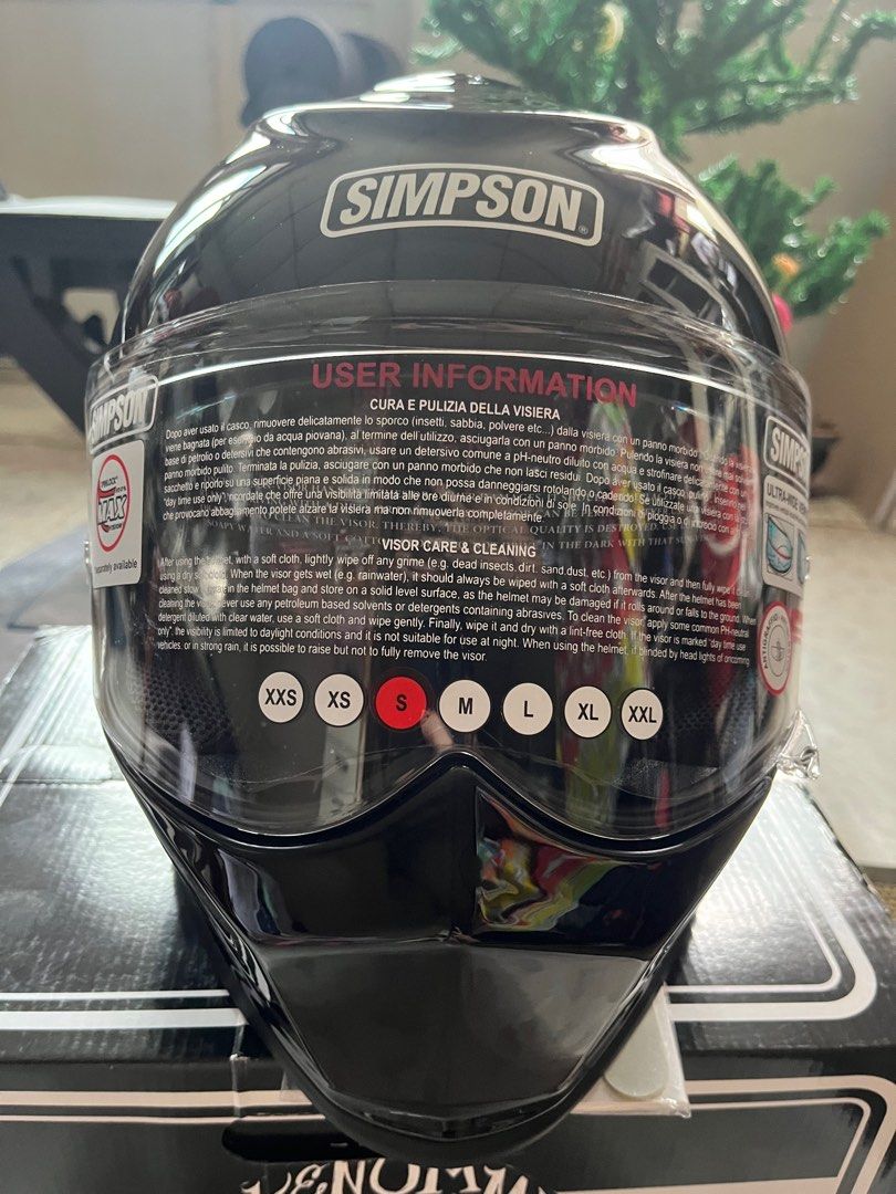 Simpson Venom (ghost bandit), Motorcycles, Motorcycle Accessories on ...