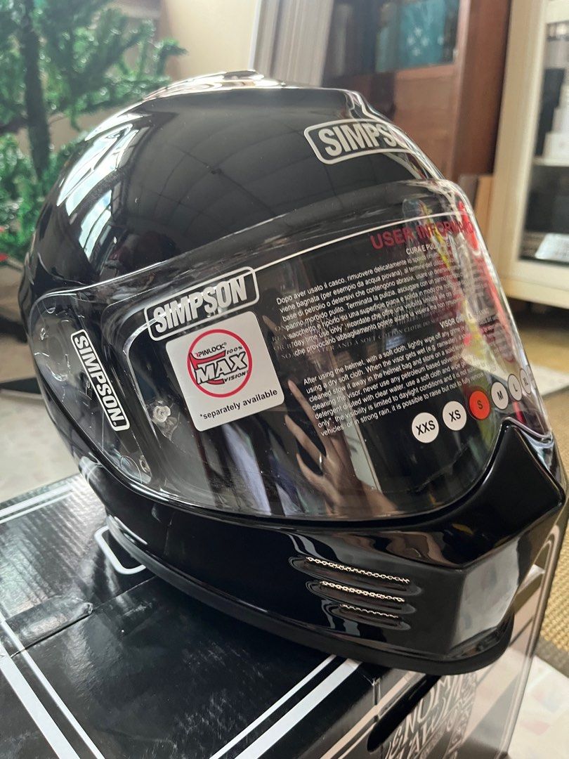 Simpson Venom (ghost bandit), Motorcycles, Motorcycle Accessories on ...