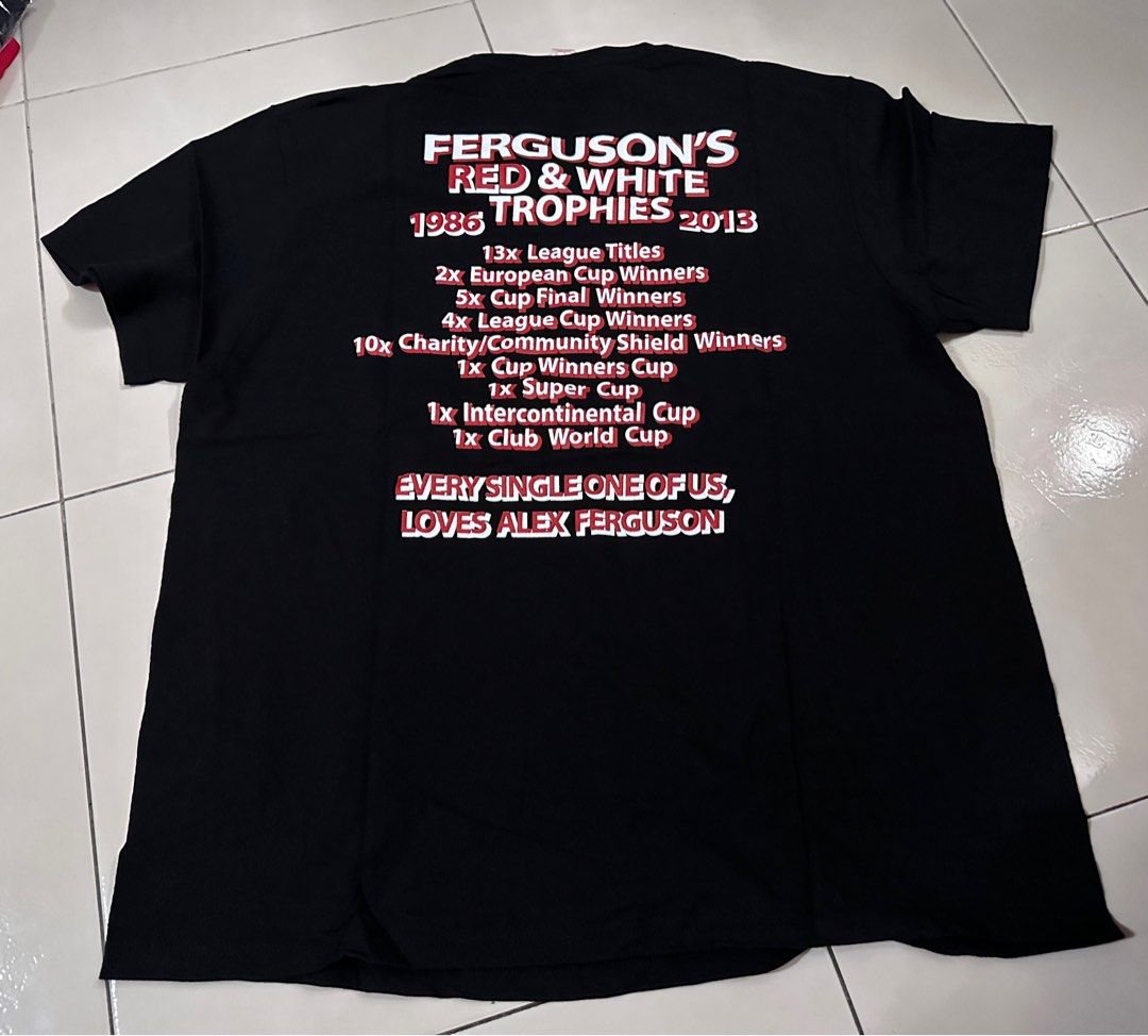 Sir Alex Ferguson Godfather Tshirt, Men's Fashion, Tops & Sets, Tshirts ...