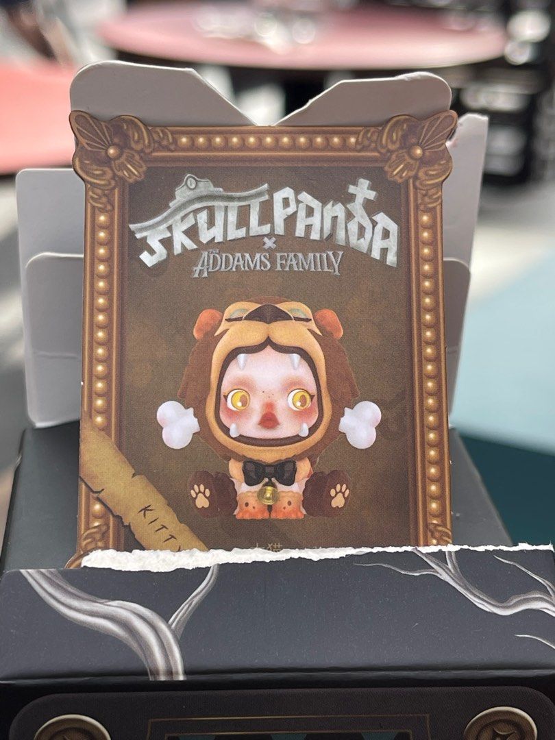 Skull Panda x Addams Family, Hobbies & Toys, Toys & Games on Carousell