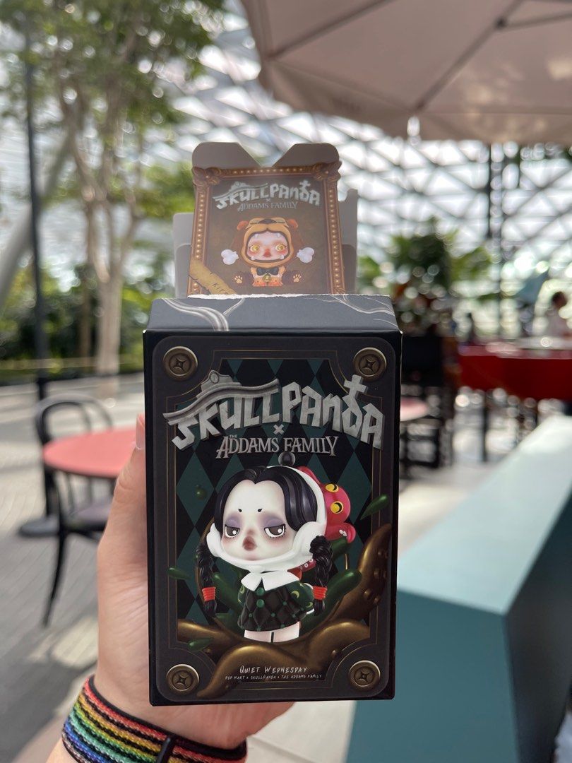 Skull Panda x Addams Family, Hobbies & Toys, Toys & Games on Carousell