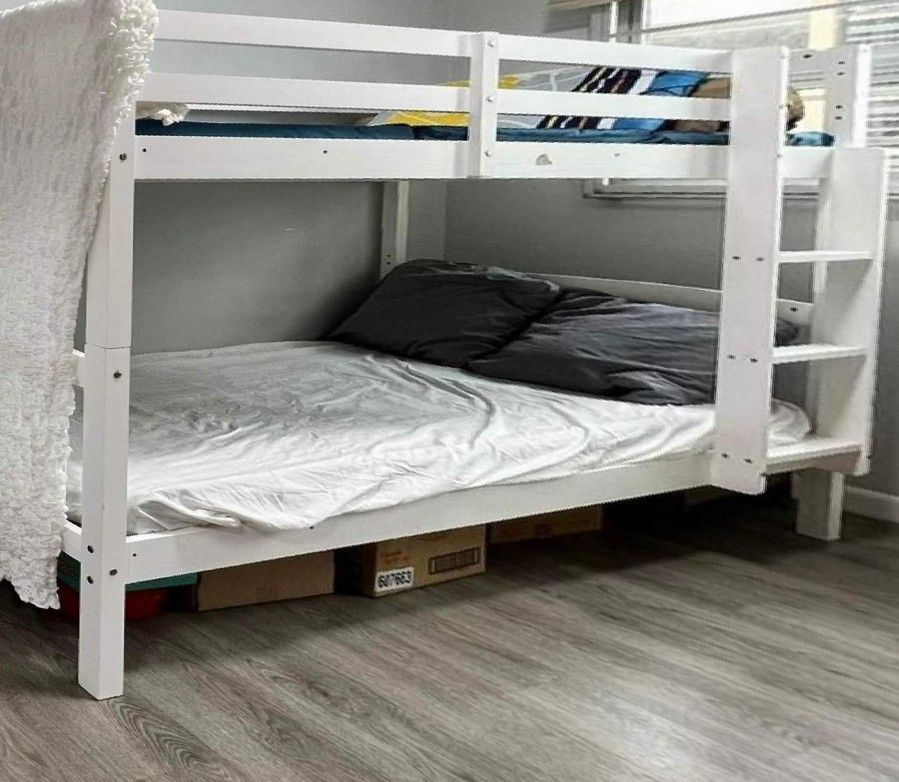 Sondra bunk bed 2 tier, Furniture & Home Living, Furniture, Bed Frames & Mattresses on Carousell