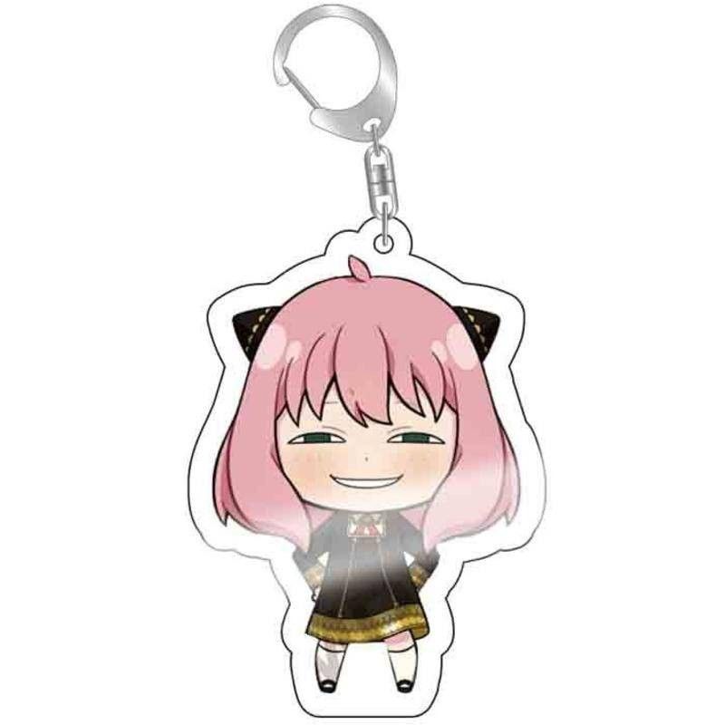 Spy Family Anya / Yor Forger Keychain, Hobbies & Toys, Memorabilia ...