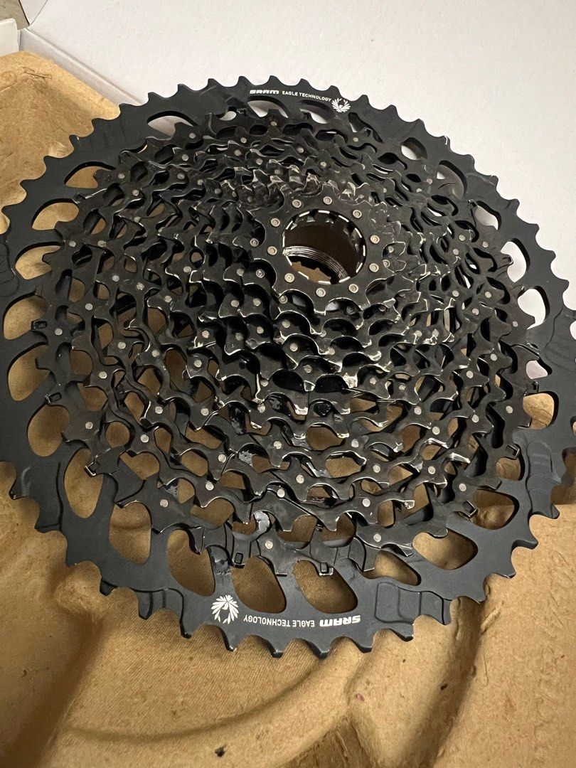 SRAM GX Eagle Cassette 10-52T, Sports Equipment, Bicycles & Parts ...