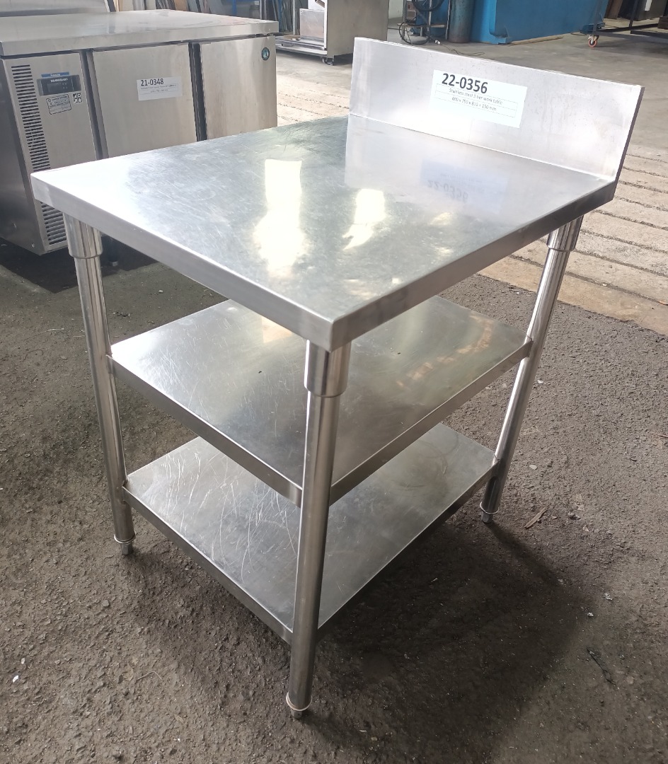 Stainless steel 3 tier work table, Furniture & Home Living, Kitchenware ...