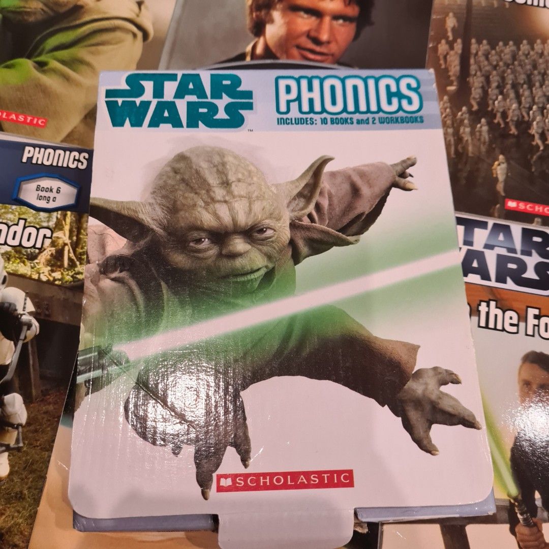 Star wars scholastic phonics set, Hobbies & Toys, Books & Magazines ...