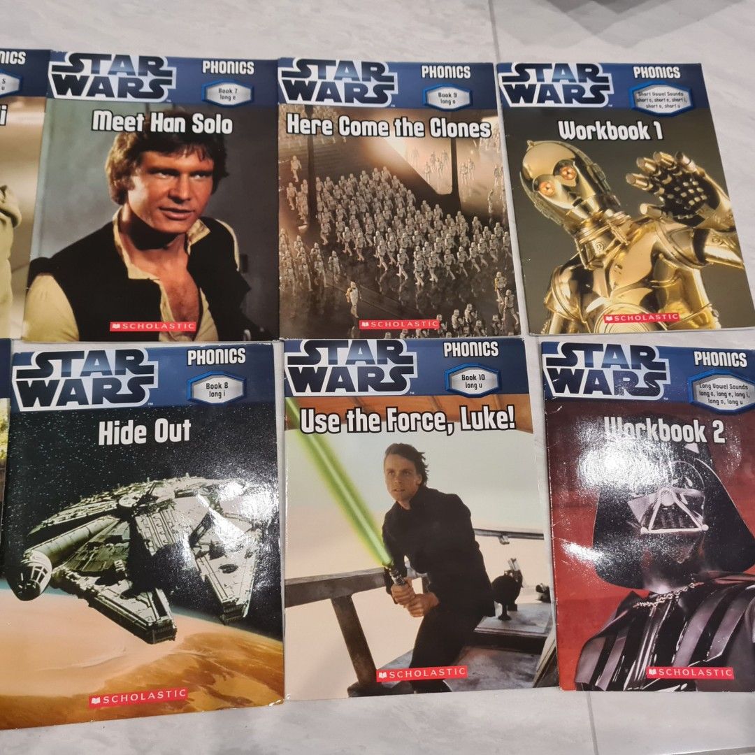 Star wars scholastic phonics set, Hobbies & Toys, Books & Magazines ...