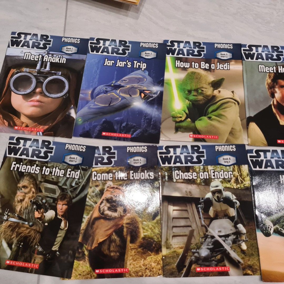 Star wars scholastic phonics set, Hobbies & Toys, Books & Magazines ...