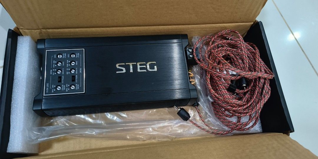 STEG CAR POWER AMPLIFIER, Car Accessories, Accessories on Carousell