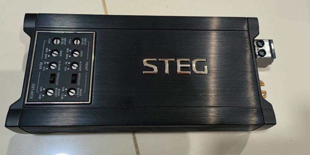 STEG CAR POWER AMPLIFIER, Car Accessories, Accessories on Carousell