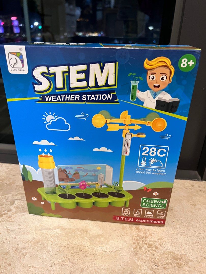 Stem weather station , 興趣及遊戲, 玩具 & 遊戲類 - Carousell