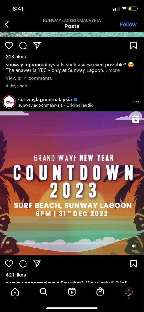 SUNWAY LAGOON COUNTDOWN PARTY 2023, Tickets & Vouchers, Event Tickets on Carousell