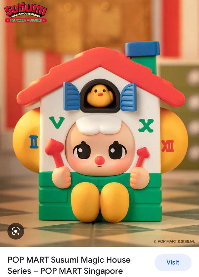 Susumi clock, Hobbies & Toys, Toys & Games on Carousell