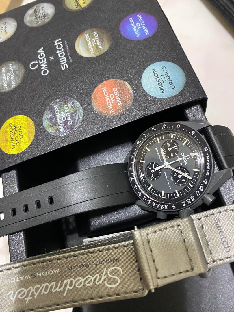 Swatch x OMEGA Moonwatch Mercury , Luxury, Watches on Carousell